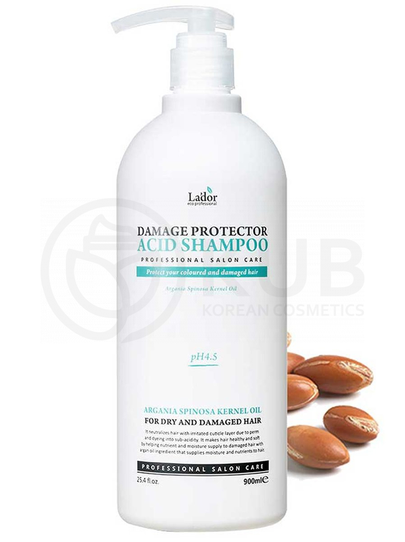 Шампунь для волос с аргановым маслом LA'DOR DAMAGE PROTECTOR ACID ...